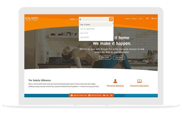 Case Study: Solarity Credit Union | Gravitate