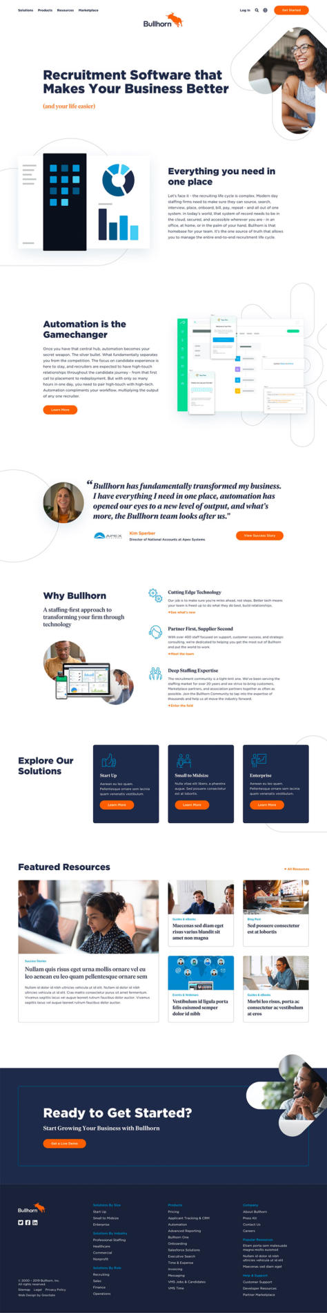 Case Study: Bullhorn | Gravitate