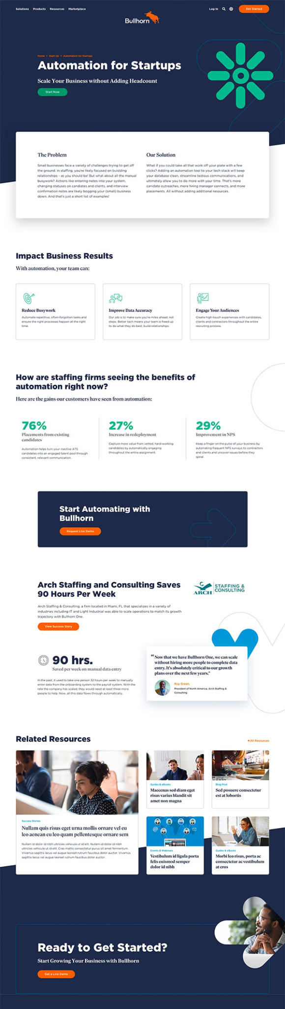 Case Study: Bullhorn | Gravitate